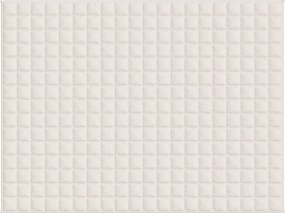 Zátěžová deka světle krémová 152 x 203 cm 7 kg textil 3154819