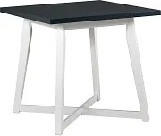 Nábytkáři ORFA OTAVA 1 (OTTO 1) - jídelní stůl - lamino černá / nohy dřevo bílá - kolekce &quot;DRE&quot; (K150-E)