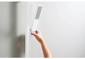 Hansgrohe Pulsify S Tyčová ruční sprcha 10 cm EcoSmart+, bílá matná 24321700