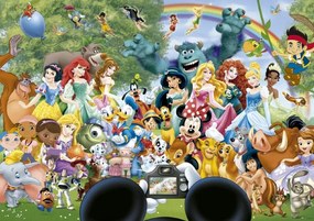 Puzzle educa puzzle úžasný svět disney ii 1000 dílků
