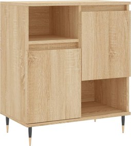 Příborníky 2 ks dub sonoma kompozitní dřevo 3190120