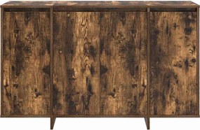 Servírovací skříň Kouřový dub 120 x 41 x 75 cm Kompozitní dřevo 3333900