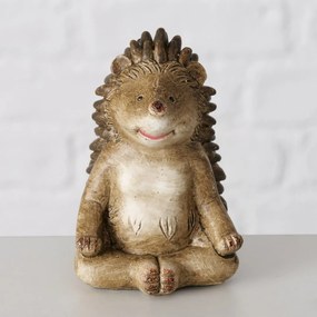 Zahradní figurka z polyresinu Hugy, sada 3ks, 8 cm, hnědá