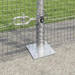 Svařovaná drátěná plotina s betonovou základnou 10 x 1,4 m 3352290