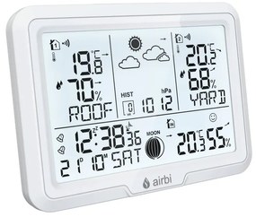 Airbi DUO - meteostanice se 2 bezdrátovými čidly