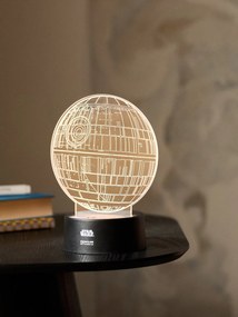 Sinsay - Dětská LED noční lampička ve tvaru Hvězdy smrti Star Wars - clear