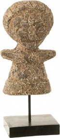 Soška Ying z přírodního dřeva Albazia – 11*7*26 cm