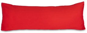 Kvalitex Saténový povlak na relaxační polštář červený 45x120cm