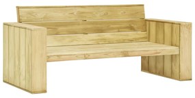 vidaXL Zahradní lavice 179 cm impregnovaná borovice