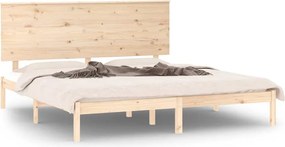 Rám postele masivní dřevo 150 x 200 cm King Size 3104808