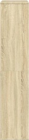 Dělicí stěna dub sonoma 100 x 33 x 156,5 cm kompozitní dřevo 3309494