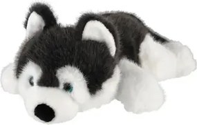 TEDDIES Plyšový pes husky ležící 30 cm / od 0 měsíců
