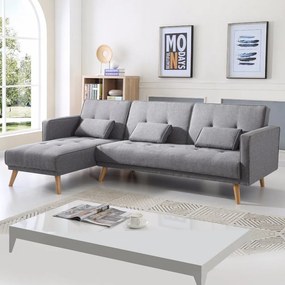 Rozkládací rohové sofa Catini Anabel - šedá