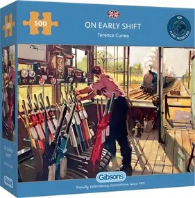 GIBSONS Puzzle Ranní šichta / 500 dílků