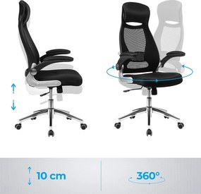 Kancelářská židle, ergonomická síťová otočná židle
