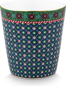 Pip Studio dárková sada 4 hrnků Oriental Berry Blues Blue (Luxusní sada porcelánových hrnků)