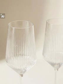 Sinsay - Žebrované skleničky, 2 kusy - clear