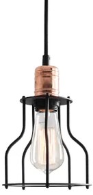 Nordic Závěsné světlo Industry Wide 15 cm, černá