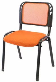 Garthen 38257 Stohovatelná kongresová židle - oranžová
