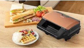 SENCOR SSM 9976GD zlatá / Sendvičovač / 900 W