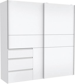 XXXLutz SKŘÍŇ S POSOUVACÍMI DVEŘMI, bílá, 170/200/61 cm Carryhome - Šatní skříně - 000687045710