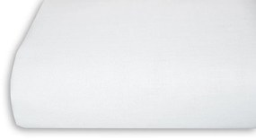 Aaryans Bavlněné prostěradlo - Plachta 140x225 cm bílé