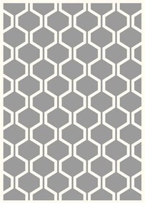 Kusový koberec Agnella Soft Tehya šedý Rozměr: 240x330 cm