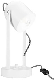 Lamkur | Stolní lampa SURI 1xE27/60W/230V bílá | LA42015