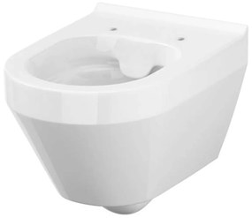 Cersanit Crea - Závěsné WC, CleanOn, bílá K114-015