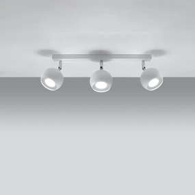 Sollux Lighting Stropní svítidlo OCULARE 3 bílé