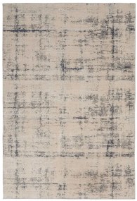 Koberec RUSTIC TEXTURES 6 IVORY/BLUE