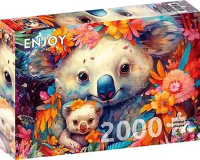 ENJOY Puzzle Mazlení s koalou / 2000 dílků / od 14 let