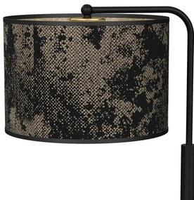 Stolní lampa SATINO 1xE27/60W/230V černá/zlatá