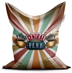 Sablio Sedací vak Seriál přátelé CENTRAL PERK Abstrakce - 150x100 cm