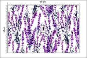 Fototapeta Levandulové Květy Vliesová tapeta 152.5x104