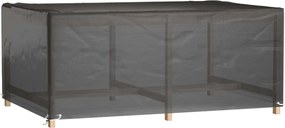 Plachta na zahradní nábytek s 8 očky 180x122x75 cm obdélníková 319292