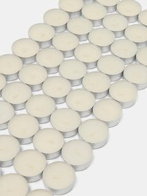 Sinsay - Sada čajových svíček 50 pack - bílá