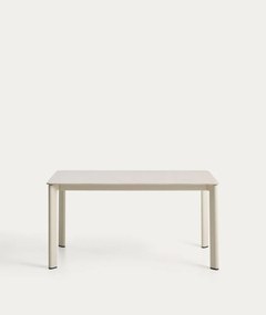 Zahradní jídelní stůl s deskou z kamene 80x140 cm Anafi – Kave Home