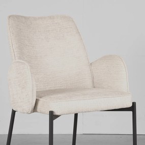 LABEL51 Jídelní židle JONI krémová IH-50.190