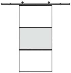 Posuvné dveře s kováním 102,5x205 cm tvrzeného sklo a hliník 3332952