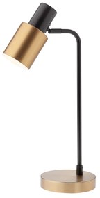 Smarter 01-3081 stolní lampa Aurum, matně černá, matně zlatá, 1xE27, 46,5cm
