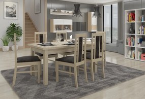 ADRK Furniture Sada stolu s židlemi RODOS 59 SE-ROD-59-S-B148