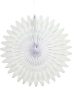 Vánoční papírová dekorace Fold White 68 cm House Doctor