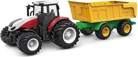 AMEWI RC traktor s přívěsem bílá / RTR / Měřítko 1:24 / 2,4 GHz / Li-I
