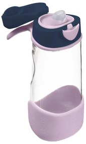 Sport lahev na pití 450 ml - indigo/růžová