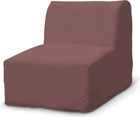 Potah na křeslo Lycksele jednoduchý barva fialová látka sametová