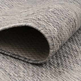 Ayyildiz, Kusový koberec Relax 4311 Grey kruh, 200x200 (průměr) kruh, šedá, chodba / předsíň