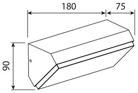 LED svítidlo McLED Penelope, 9W, 4000K, IP65, černá ML-513.029.19.0