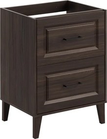Koupelnová sestava Dorothy Smile s deskou, umyvadlem a skříňkou 60 cm dub ristretto