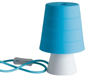 Stolní silikonová lampa Faneurope I-DRUM/L1 BLU